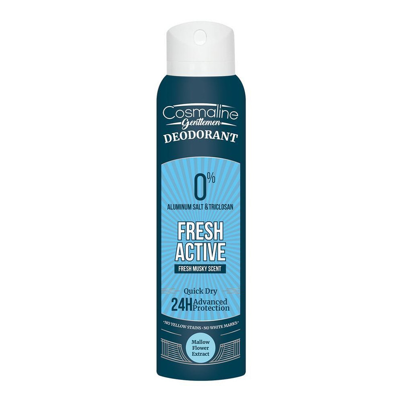 Cosmaline Gentlemen Deodorant Fresh Active 150Ml | Cosmaline